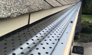 Perforated Aluminum Gutter Guards Installation Near You in OH, MI, PA ...