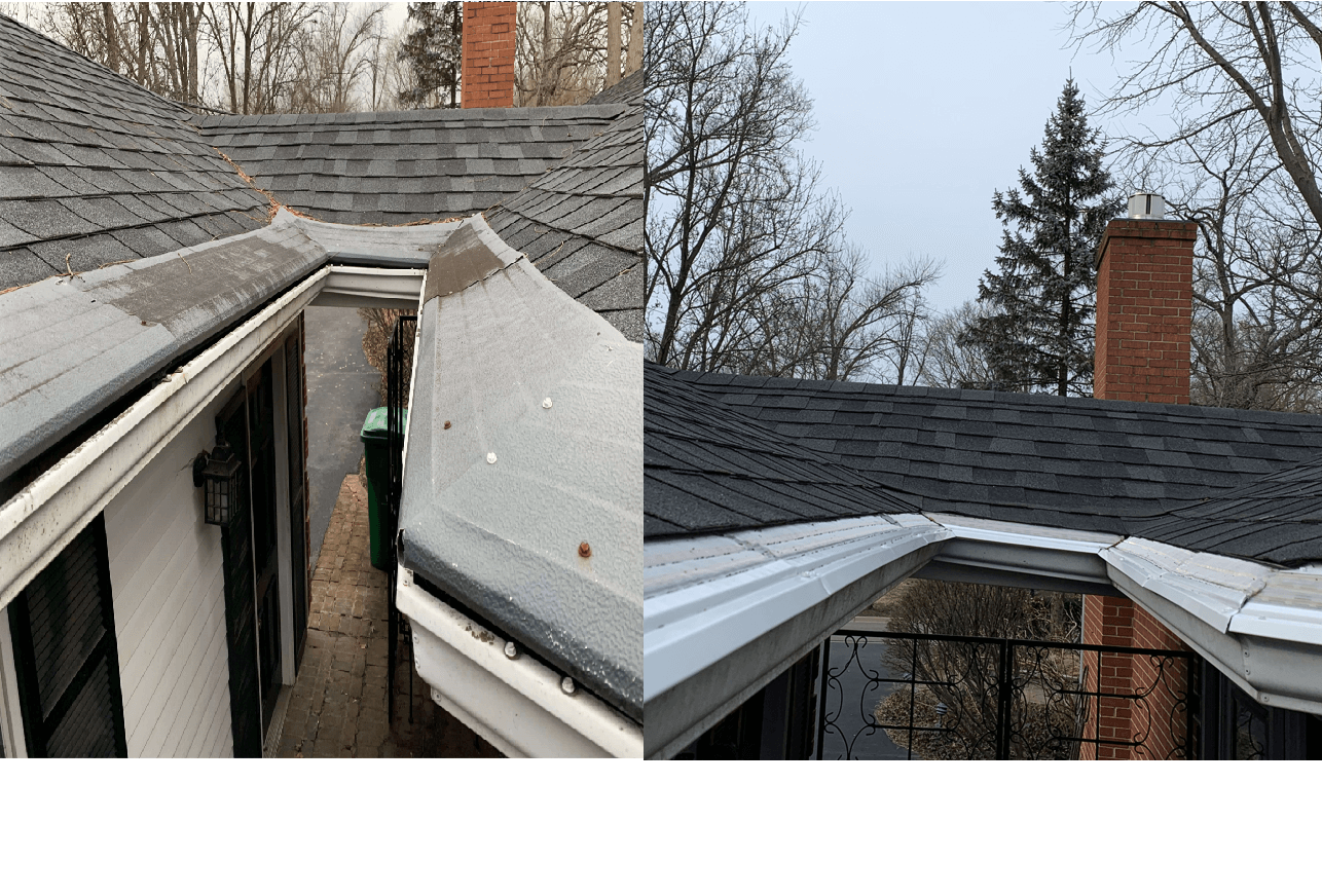 before-after-installation-mastershield-gutter-guards (1) | Gutter ... before-after-installation-mastershield-gutter-guards (1) | Gutter ...
